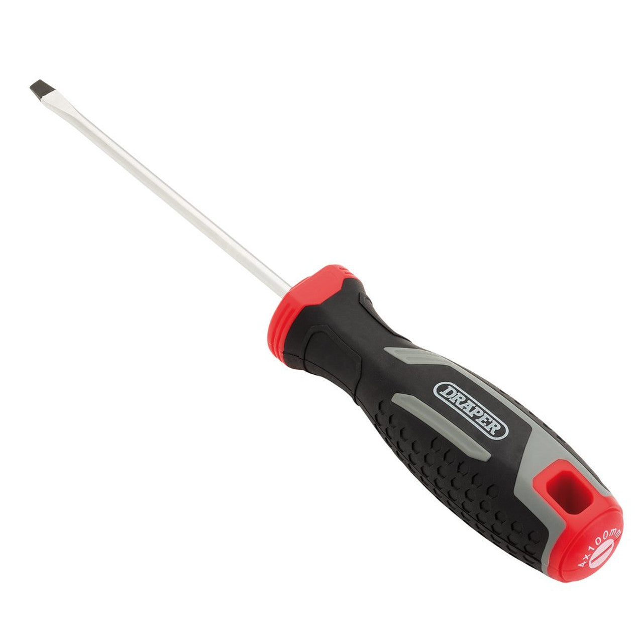Draper 4 x 100mm Slotted Soft Grip Screwdriver – TheToolGroup