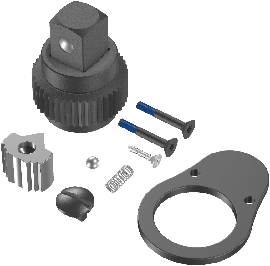 Wera 9925 Ratchet Repair Kit for Click-Torque E 1 Push R/L Torque Wren ...