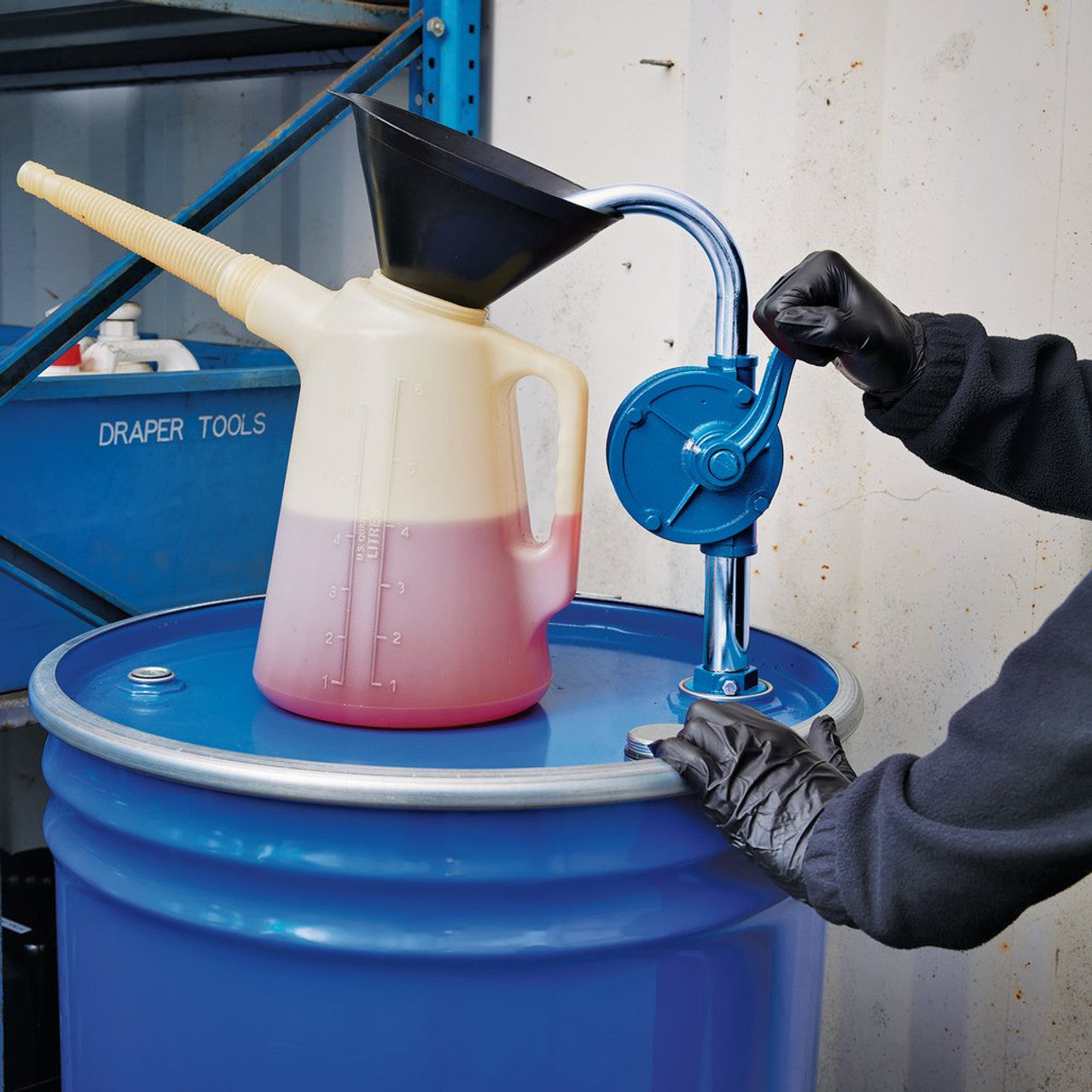 Draper Rotary Pump - 205 Litre Drum – TheToolGroup