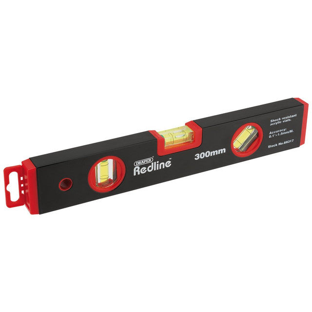 Draper Redline Box Spirit Level 300mm – TheToolGroup