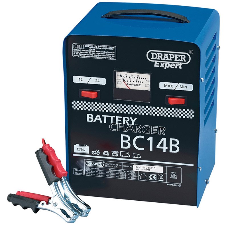 Draper Tools Expert 12V/24V 12A Battery Charger For Sale Online - The ...