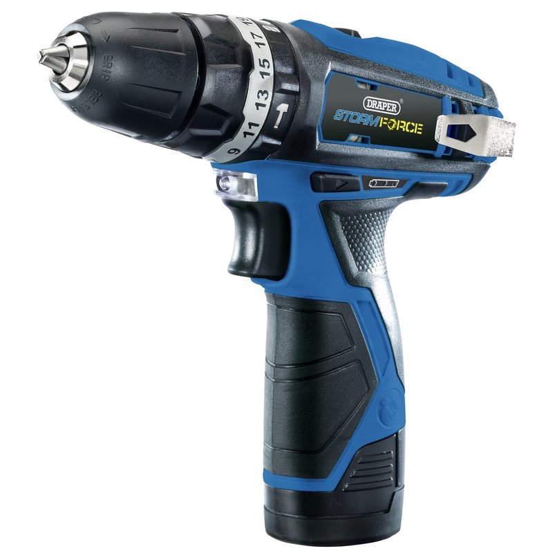 Draper Tools Storm Force® 10.8V Combi Drill Kit For Sale Online - The ...