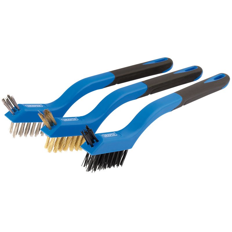 Draper Tools Mini Brush Set (3 Piece) For Sale Online - The Tool Group ...