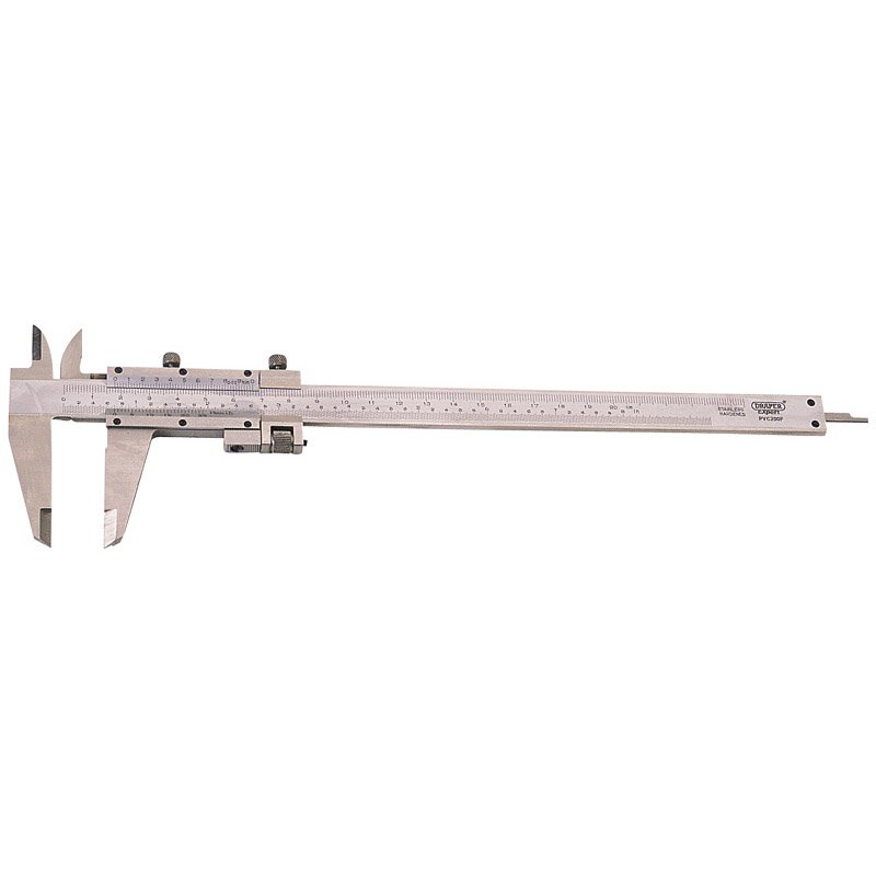 Draper Tools Expert 0 - 200mm or 8 Vernier Caliper with Fine Adjustment ...