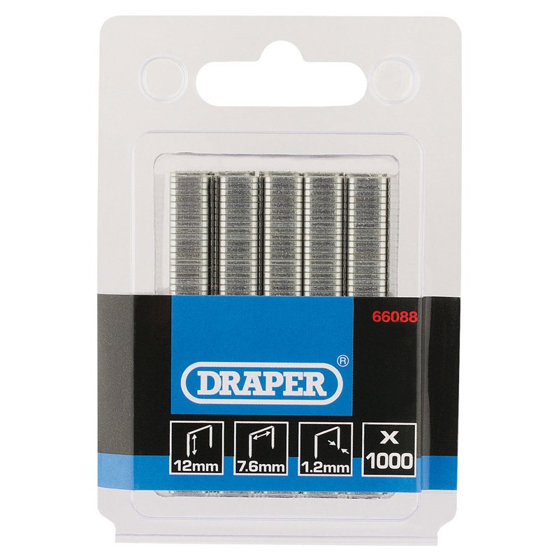 Draper Tools Heavy Duty Steel Staples, 1000pk For Sale Online - The ...