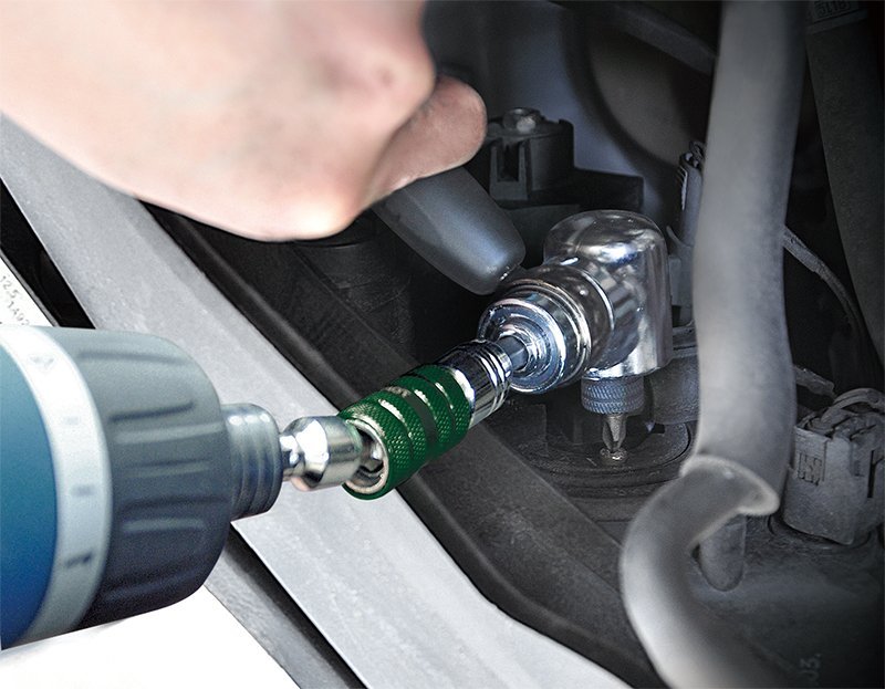 Toptul 90Deg Angled Driver Drill Tool 1/4"Hex PH2x25mm For Sale Online ...