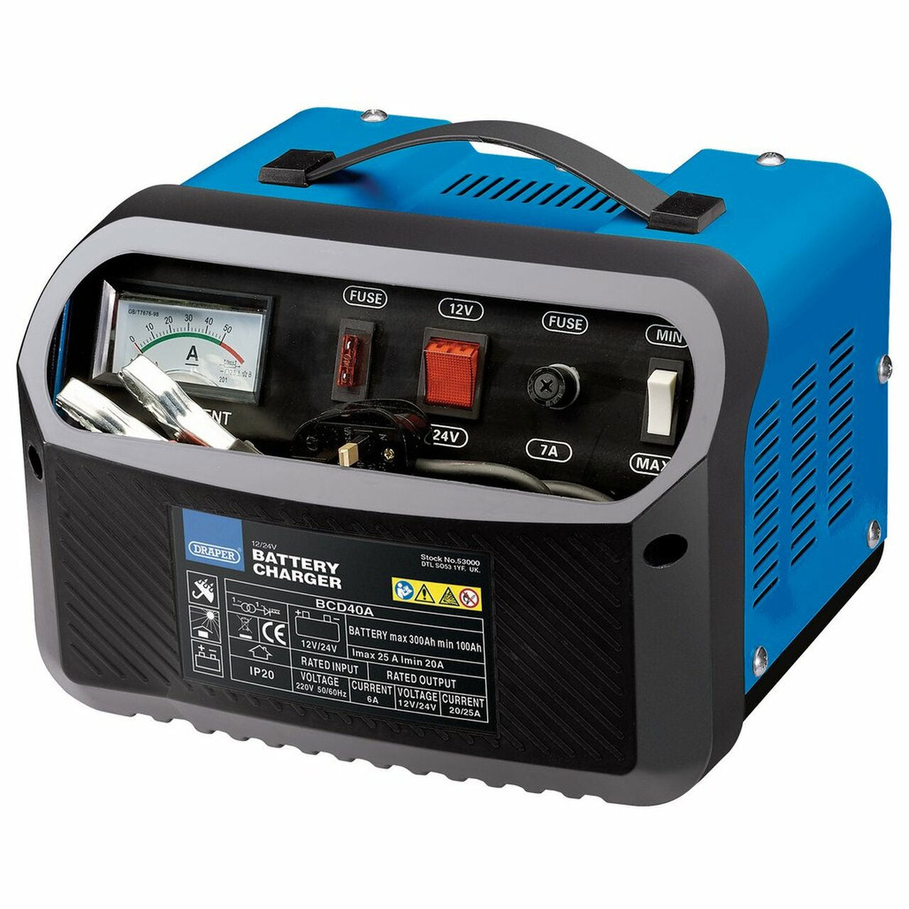 Draper Tools 12/24V 20-25A Battery Charger – TheToolGroup