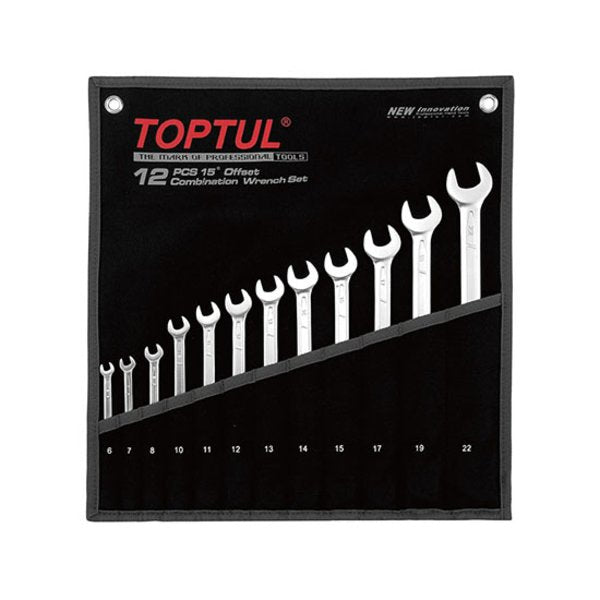 Toptul 14pc Long Combination Spanner Set - Metric – TheToolGroup