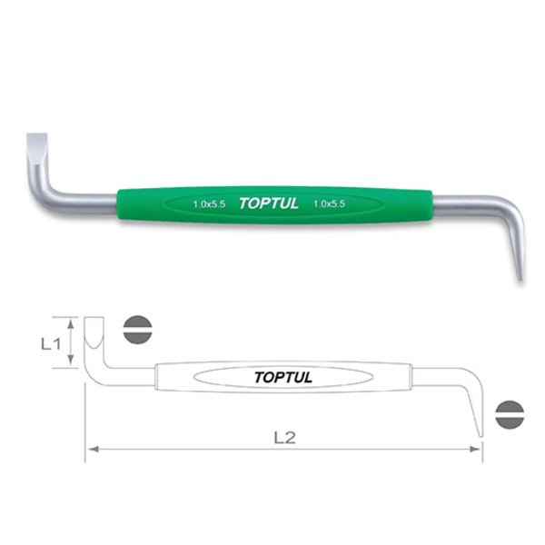 Toptul Offset Screwdriver 0.8 x 4mm – TheToolGroup